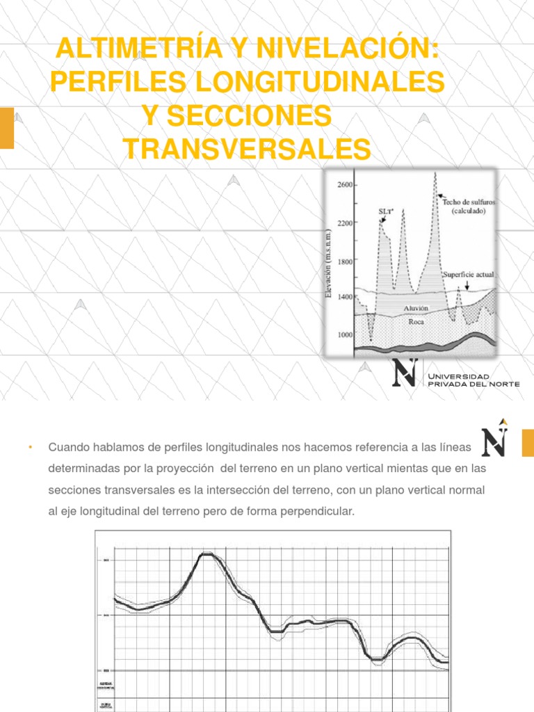 Perfiles Longitudinales - Clase | PDF | Geometría
