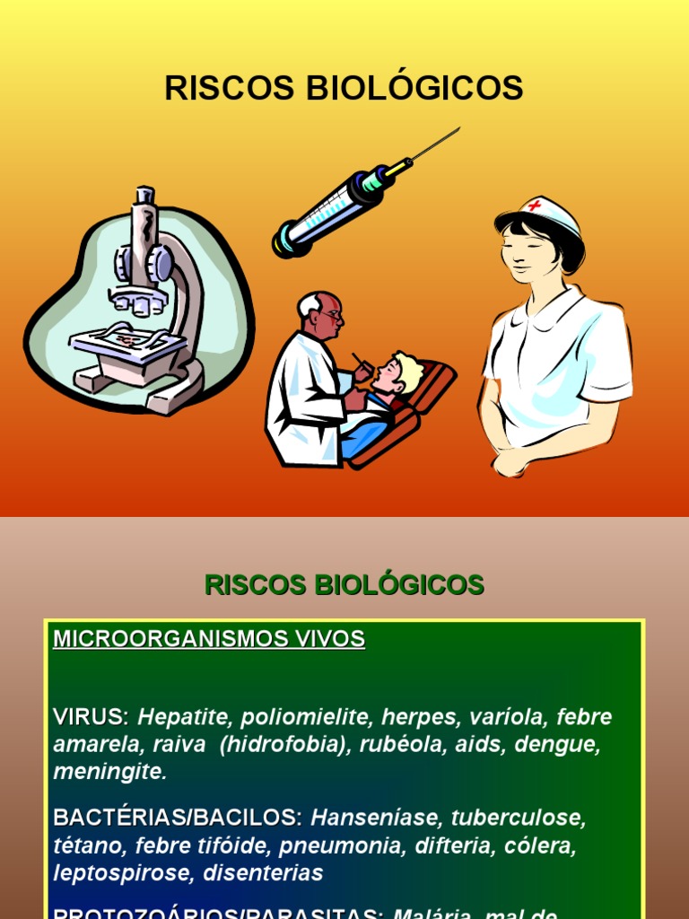 Riscos Biológicos em Ambientes de Trabalho | PDF | Fatores humanos e ...