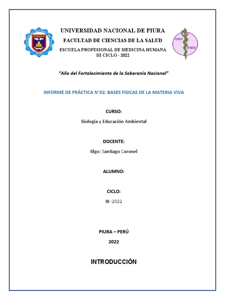 Informe de Practica Lab 02 | PDF | Coloide | Emulsión