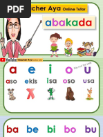 Aklat ABAKADA Teacher Crissy | PDF