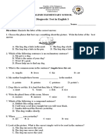 Grade 3 Diagnostic Test | PDF
