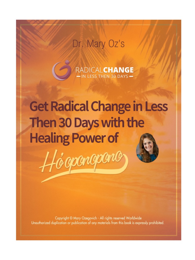 Radical Change Ebook 2022 | PDF | Thought | Feeling