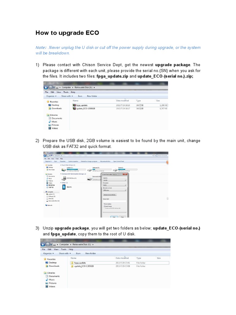 How To Upgrade ECO | PDF