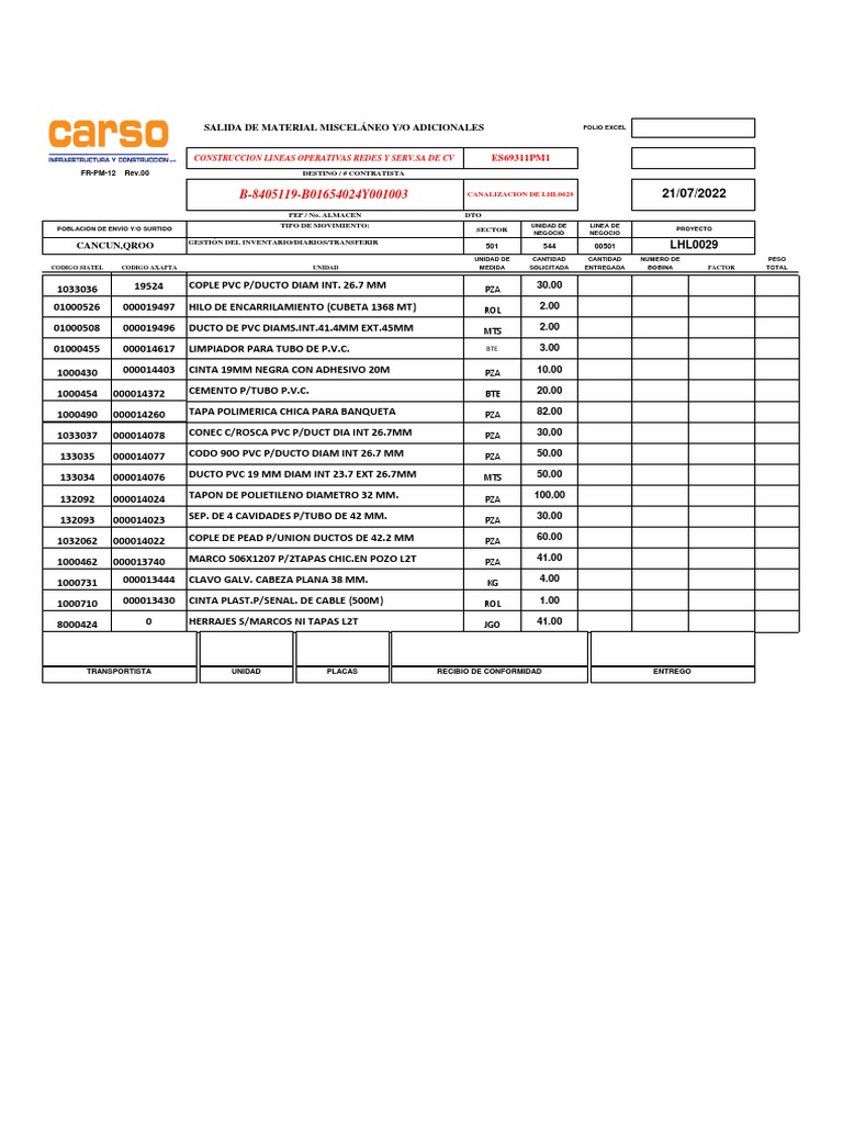 Recalculo LHL0029 | PDF | Materiales de construcción | El plastico