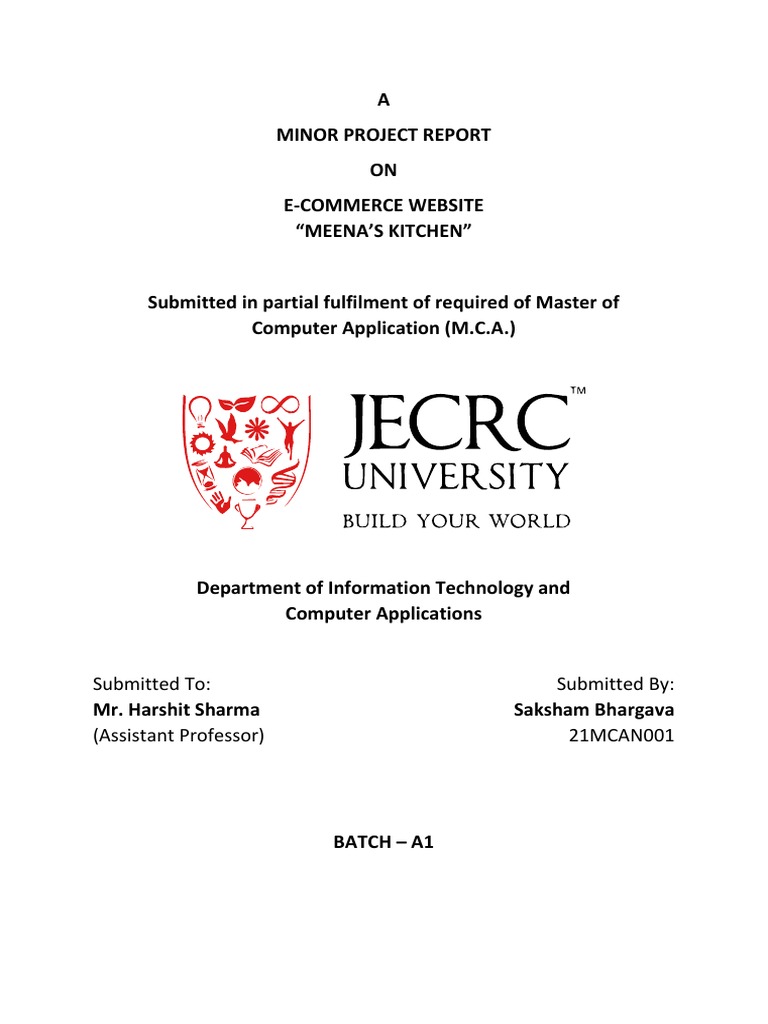 Project Report | PDF | Html | Html Element