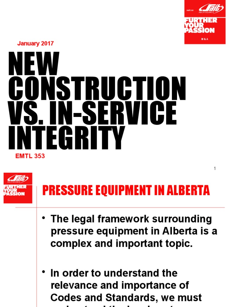 New Construction vs. In-Service Integrity | PDF | Business