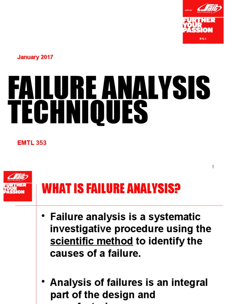Failure Analysis Techniques | PDF | Intelligence Analysis | Design