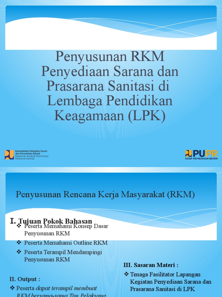 Peyusunan RKM - LPK 2022 | PDF