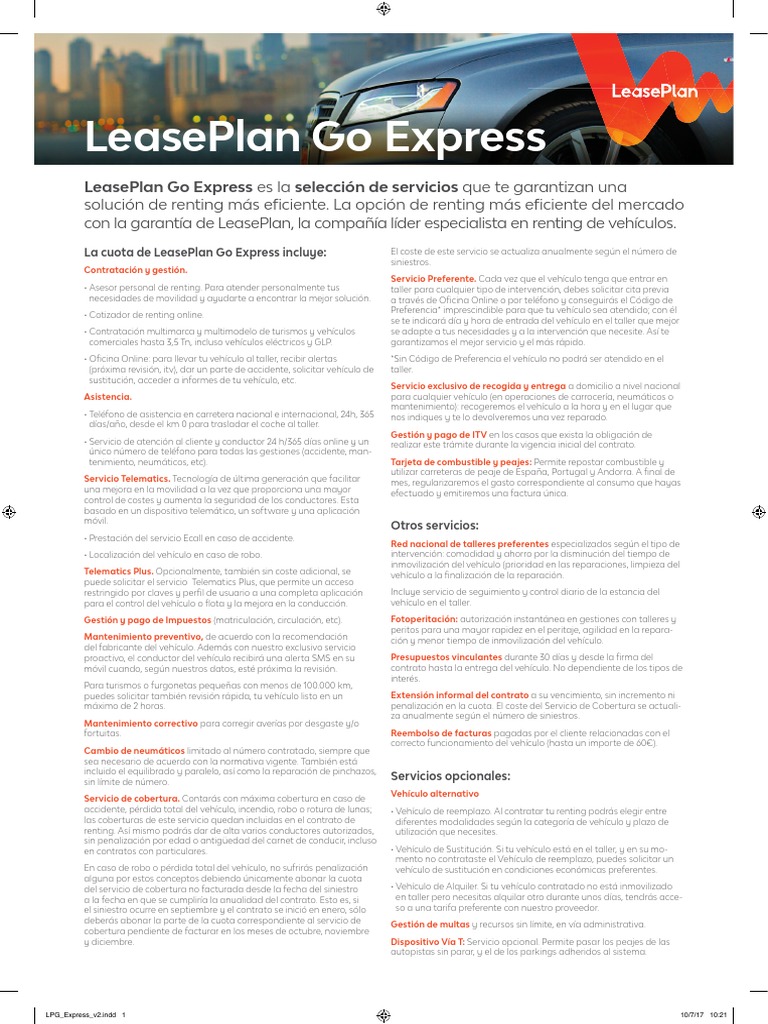 LPG Express | PDF | Neumático | Software de la aplicacion