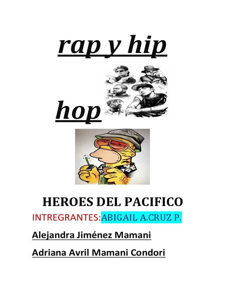 Historia Del Rap y Hip Hop | Descargar gratis PDF | Música hip-hop | Golpecitos