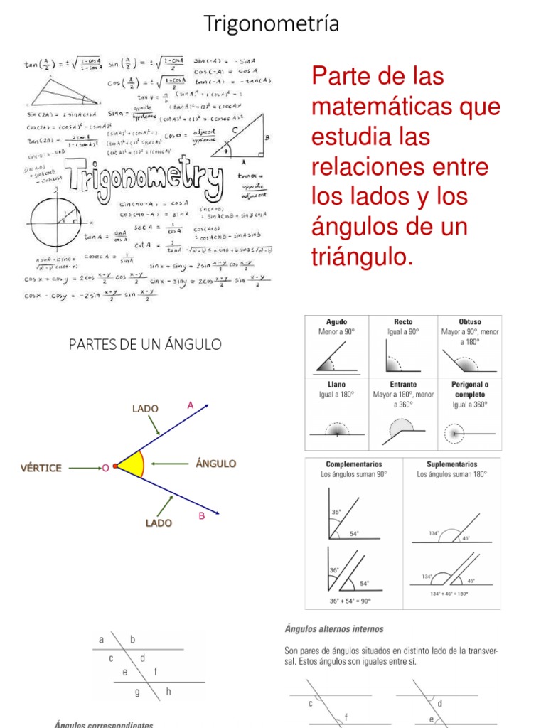 Matematicas Trigonometria | PDF
