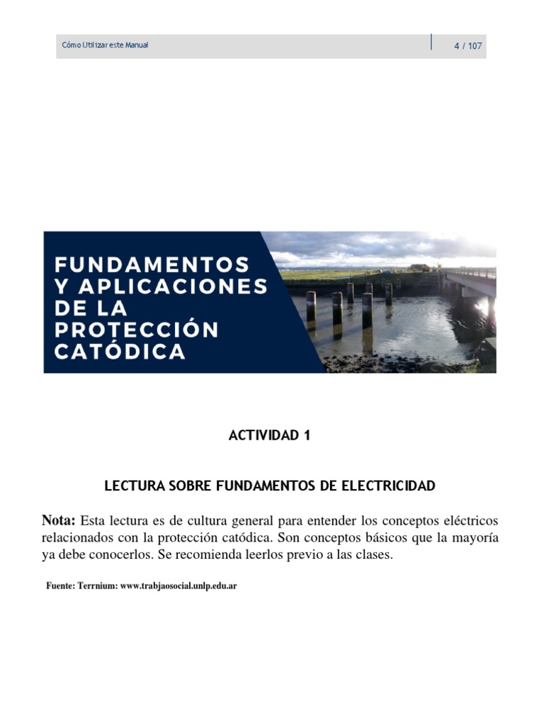 LECTURA ADICIONAL (Del CAPITULO 1) - Fundamentos de Electricidad | PDF | Electricidad ...