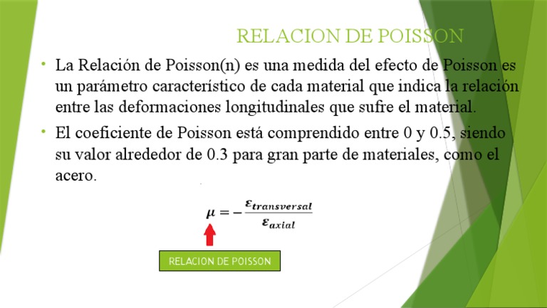 Relacion de Poisson | PDF