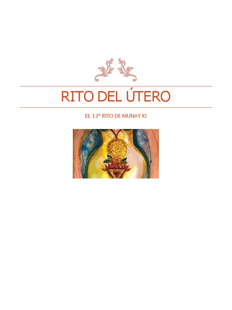 MK Rito Del Utero 2021 | PDF | Amor