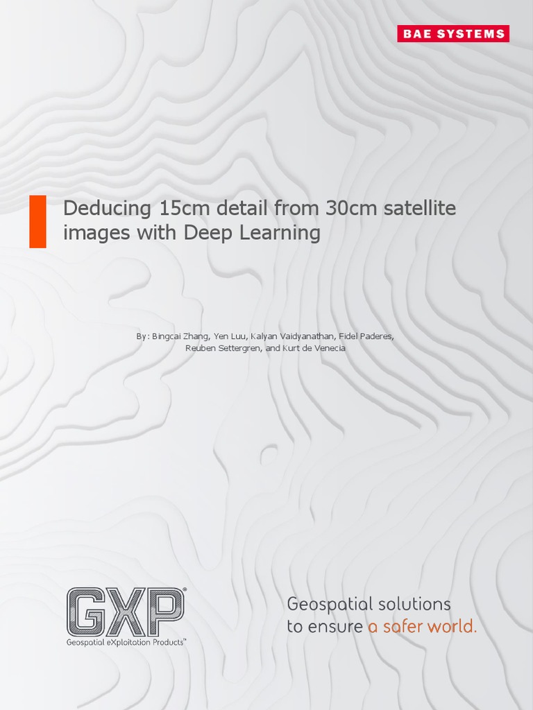 GXP - TechnicalPaper - 2021-11 - Deducing High Resolution Satellite ...