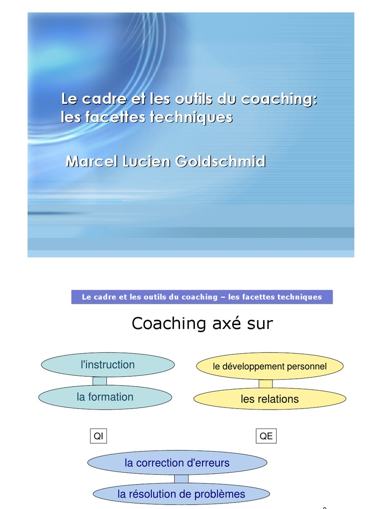 Outils et techniques du coaching efficace | PDF | Psychologie | Cognition