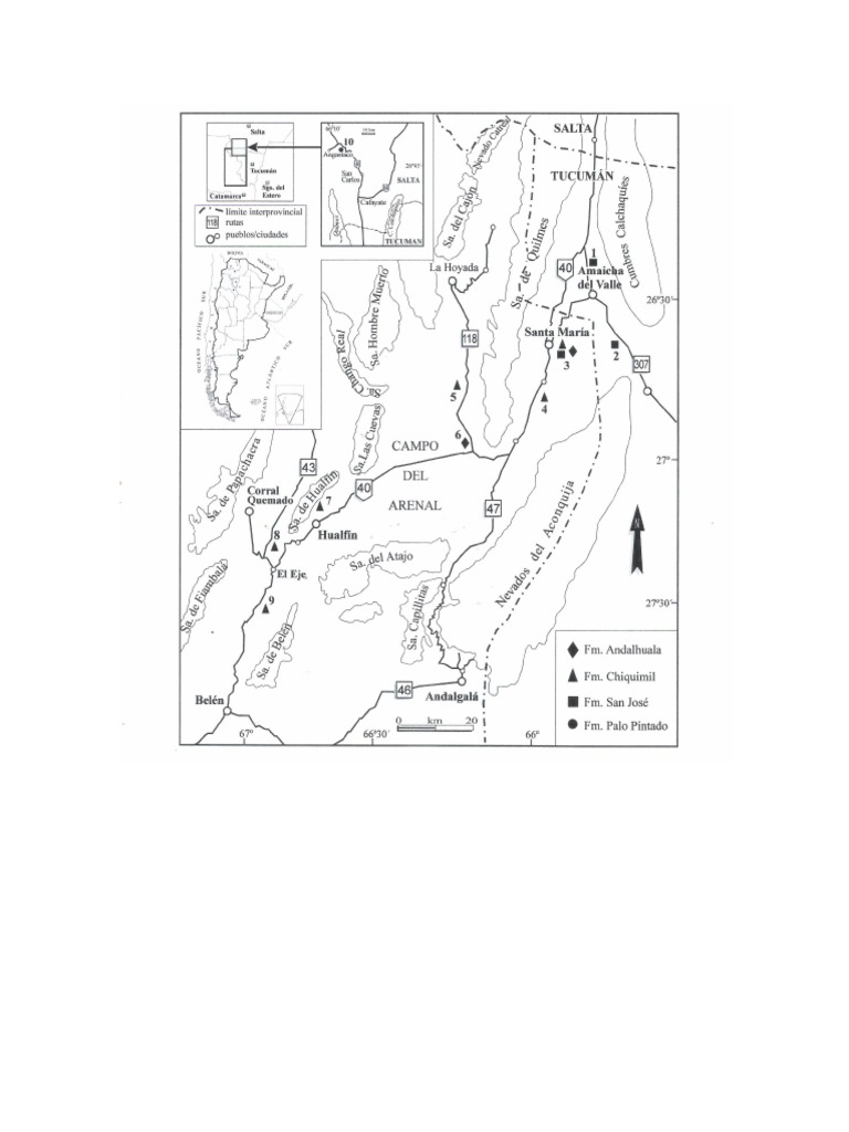 Mapa Santa María | PDF