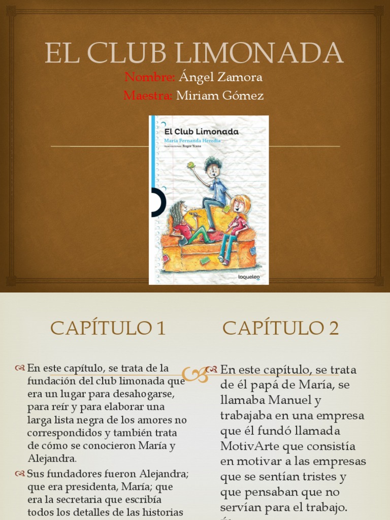 El Club Limonada | PDF