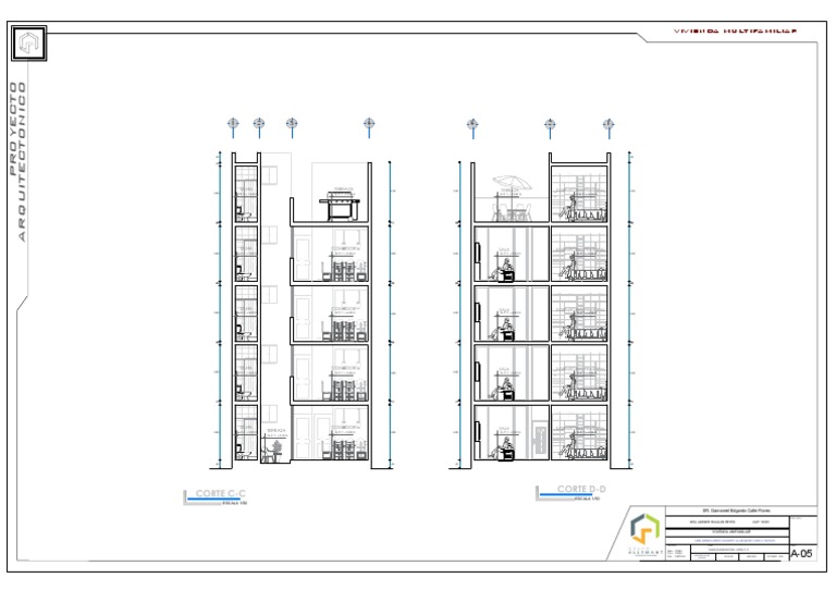 Plano de Una Vivienda Unifamiliar. | PDF