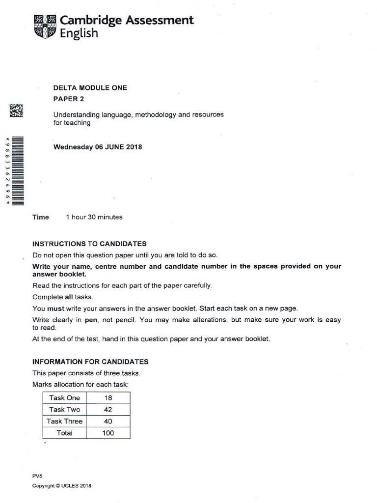 June 2018 - Paper 2 | PDF