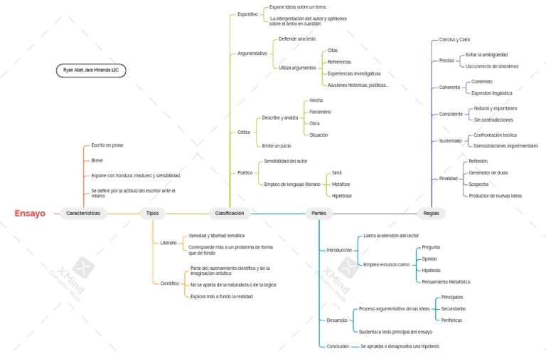 Ensayo - Ryan Jara Miranda 12C | PDF | Ensayos | Cognición