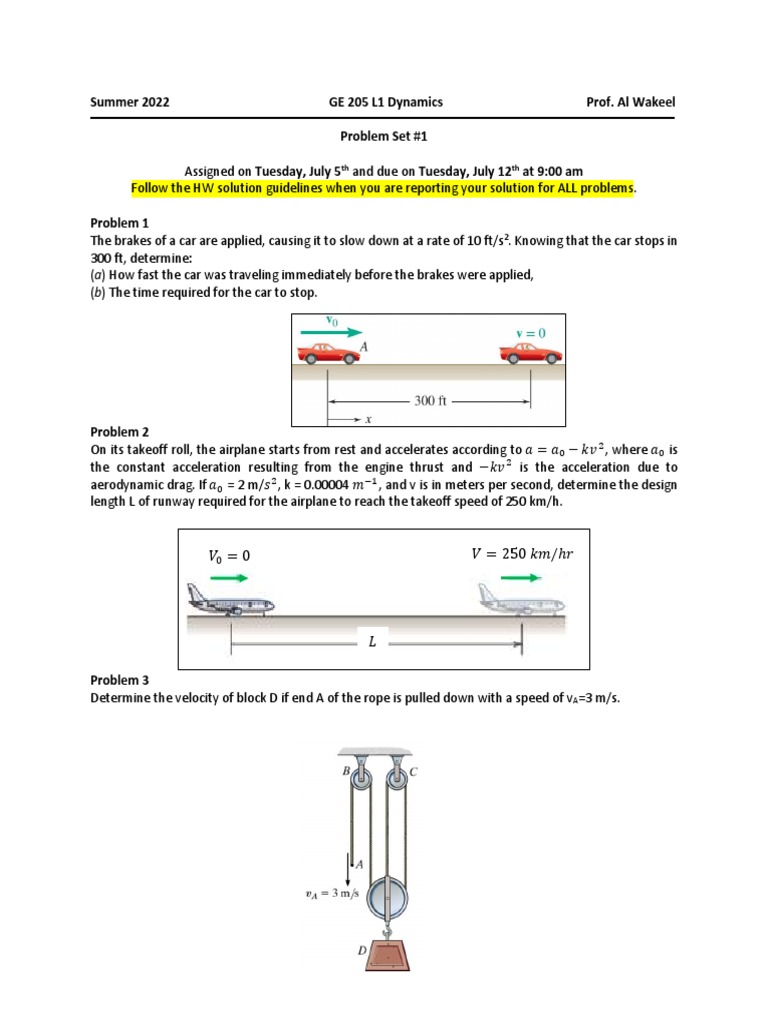 Problem Set #1 | PDF
