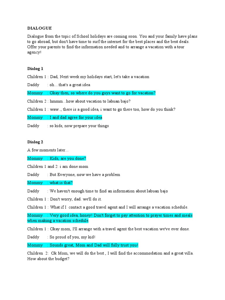 Dialog Offering Help Big | PDF