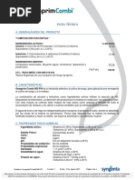 Ficha Técnica de ACRAMITE® 50 WS | PDF