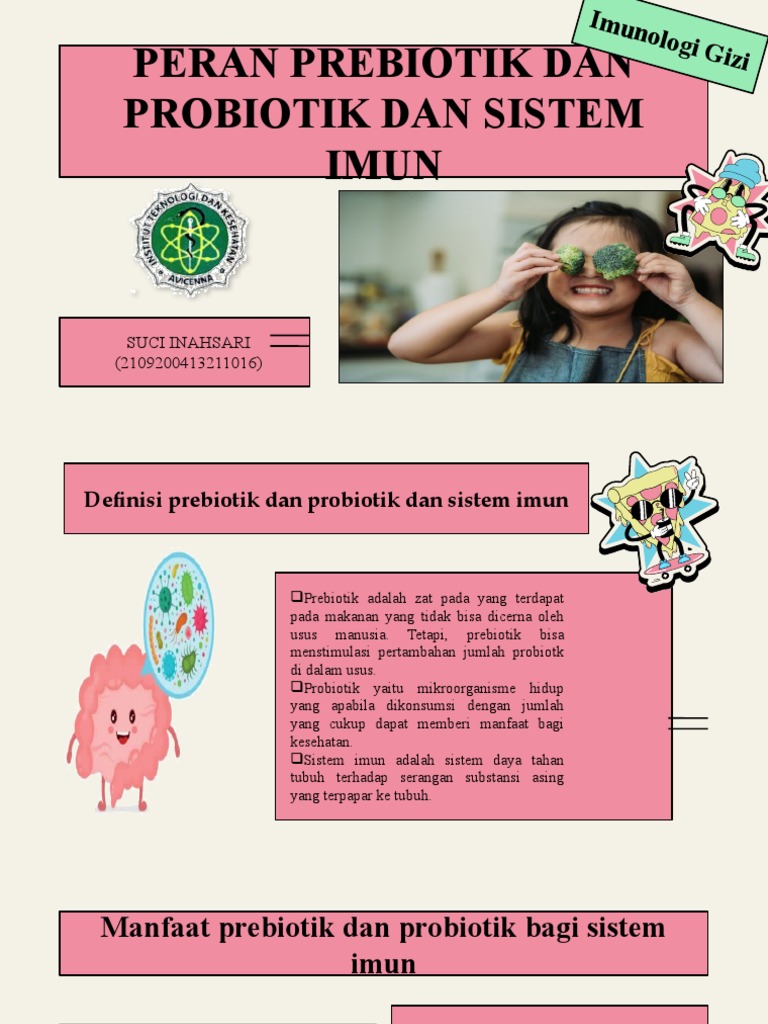Peran Prebiotik Dan Probiotik Dan Sistem Imun | PDF