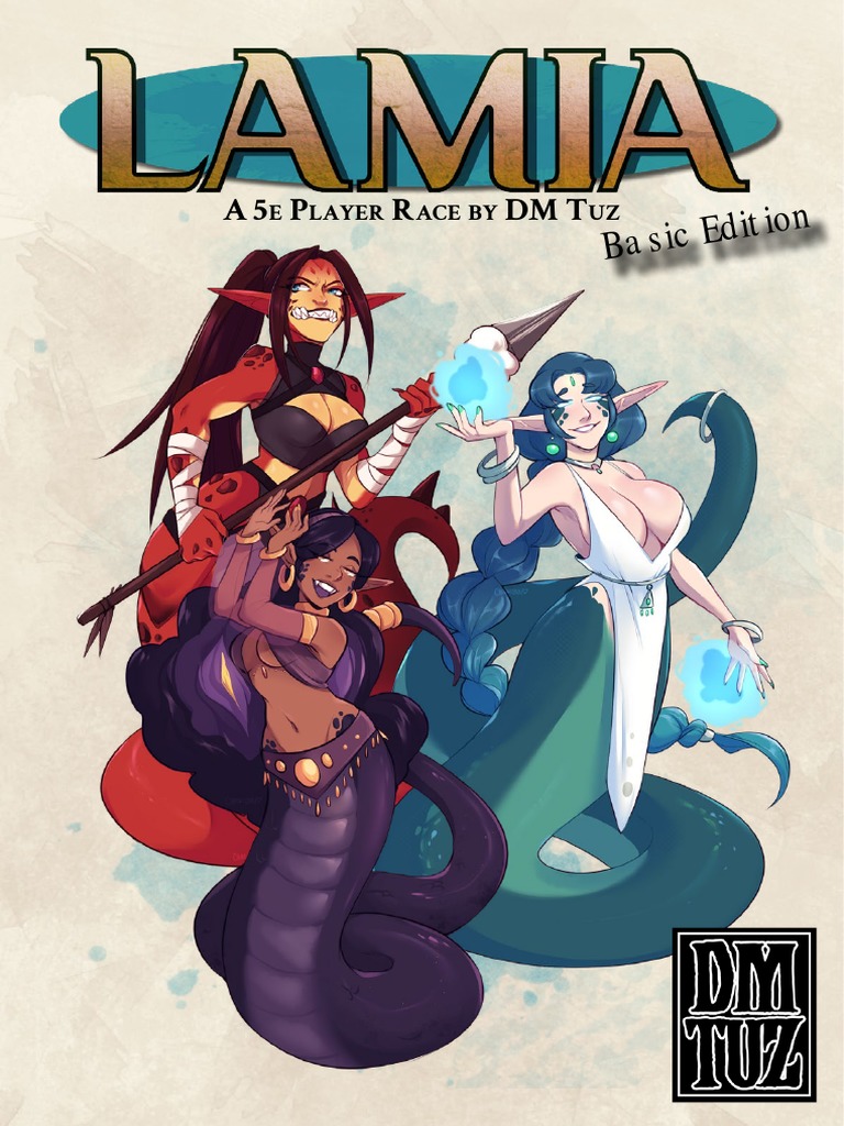Lamia 5e Player Race Guide | PDF