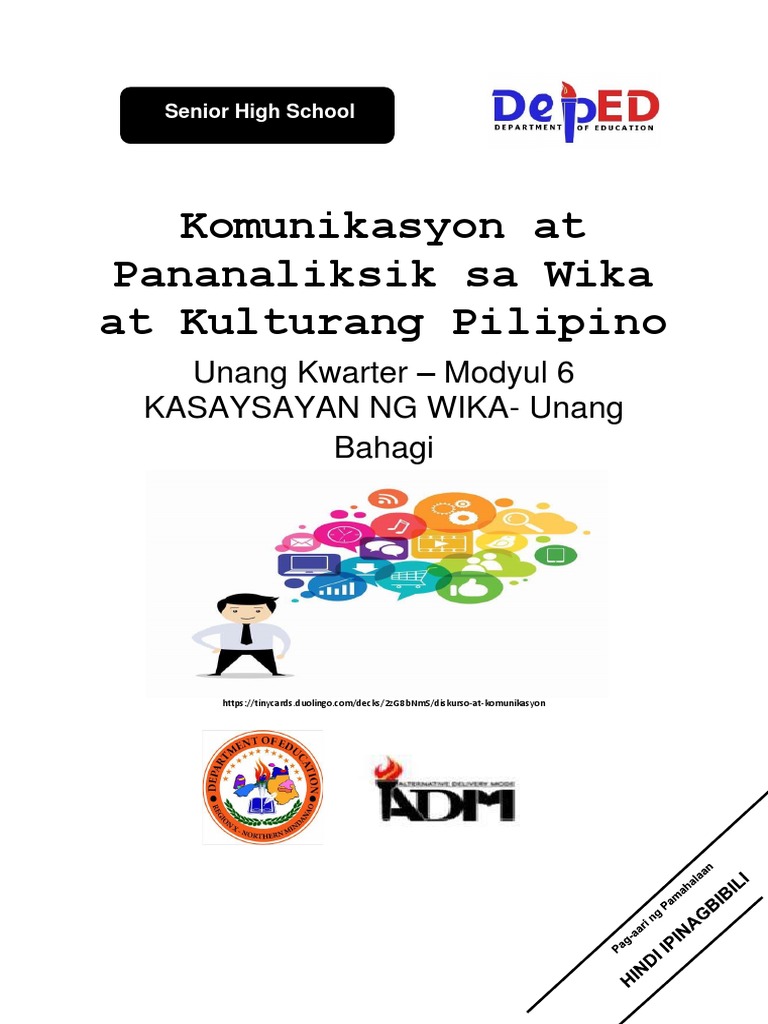 KOM Q1 Mod6 V5 | PDF