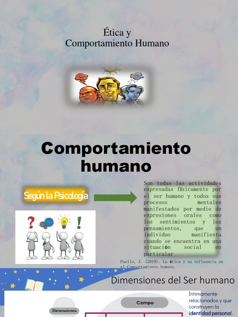 Ética y Comportamiento Humano | PDF | Moralidad | Comportamiento