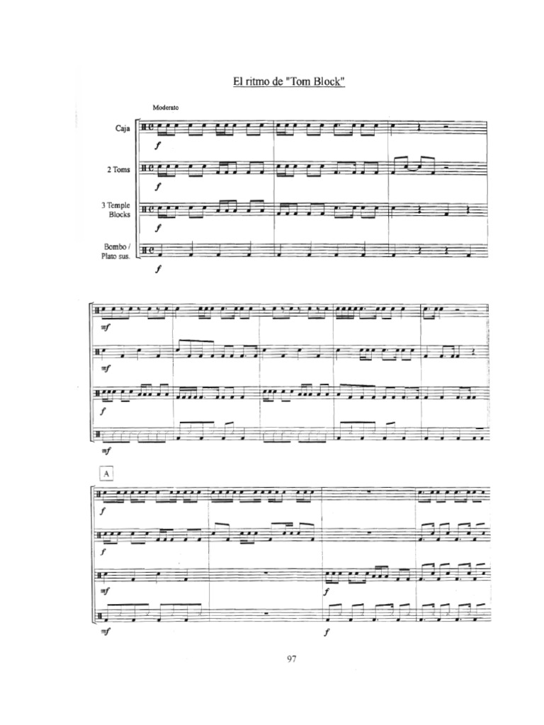 El Ritmo de Tom Block | PDF