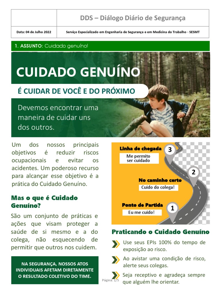 DDS Cuidado Genuíno | PDF