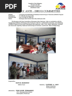 Barangay Assembly Post Activity Report Template | PDF