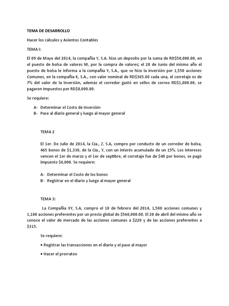 Tema de Desarrollo Cont 3 | PDF
