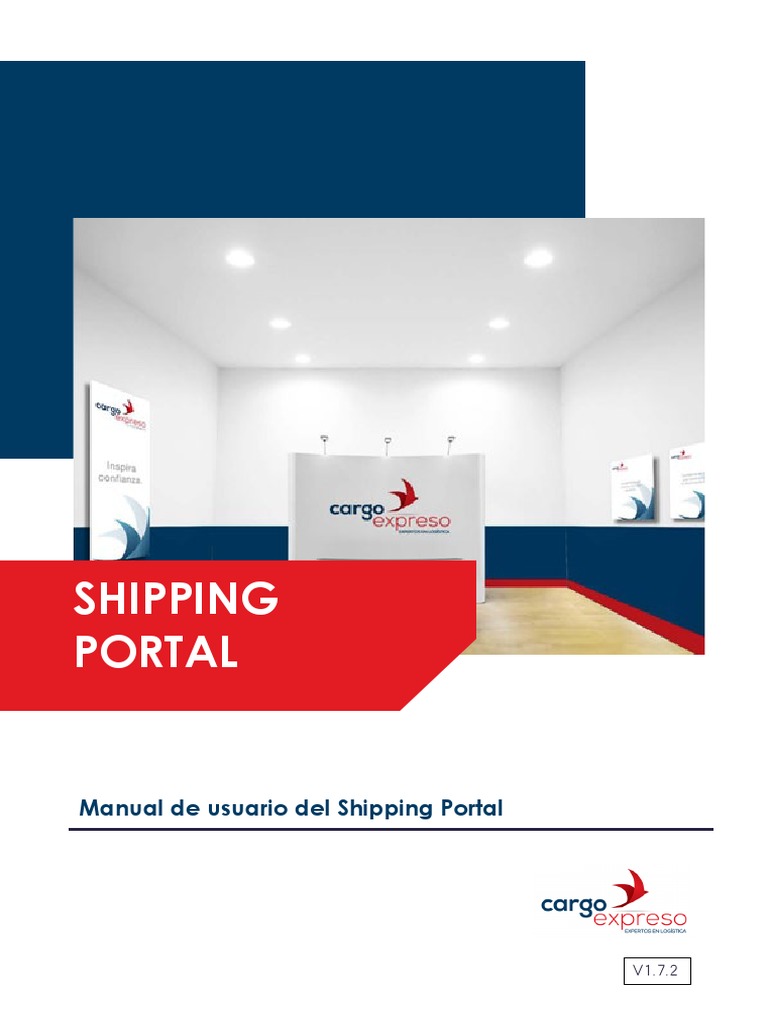 Manual del Shipping Portal Cargo Expreso | PDF | Contraseña | Archivo ...