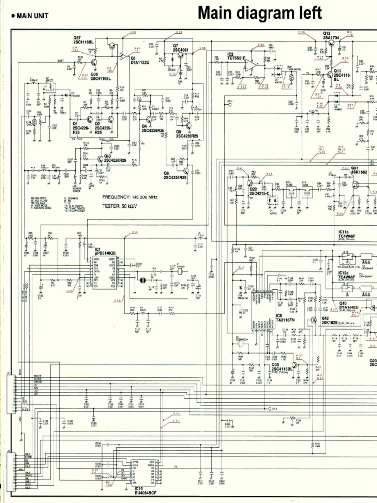 Icom Ic 2100 Schematic | PDF