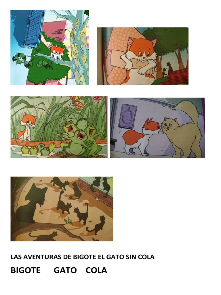 Las Aventuras de Bigote El Gato Sin Cola | PDF