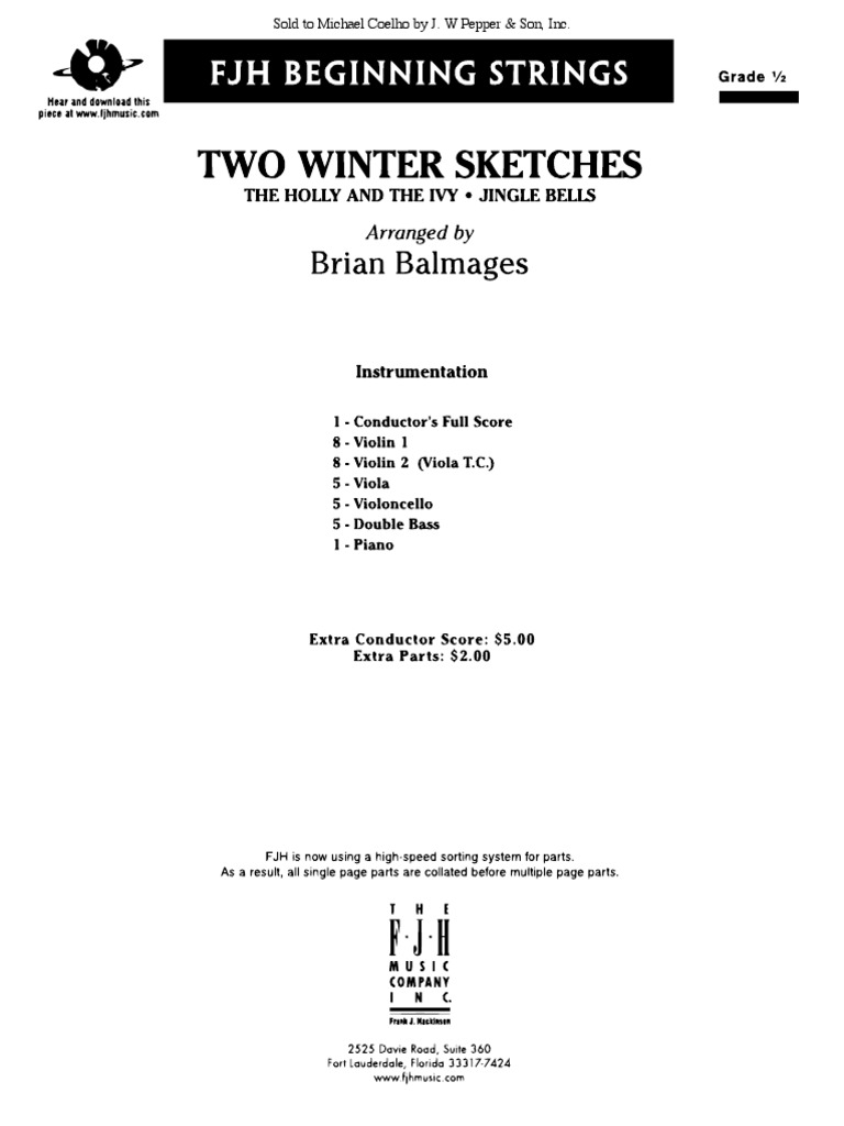 Two Winter Sketches | PDF