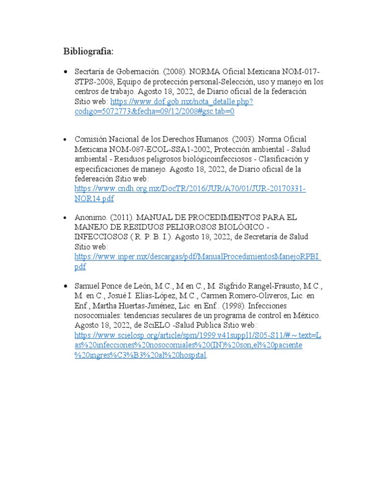 Bibliografías Practica 1, Bioqui | PDF | Ciencia y matemáticas | Informática