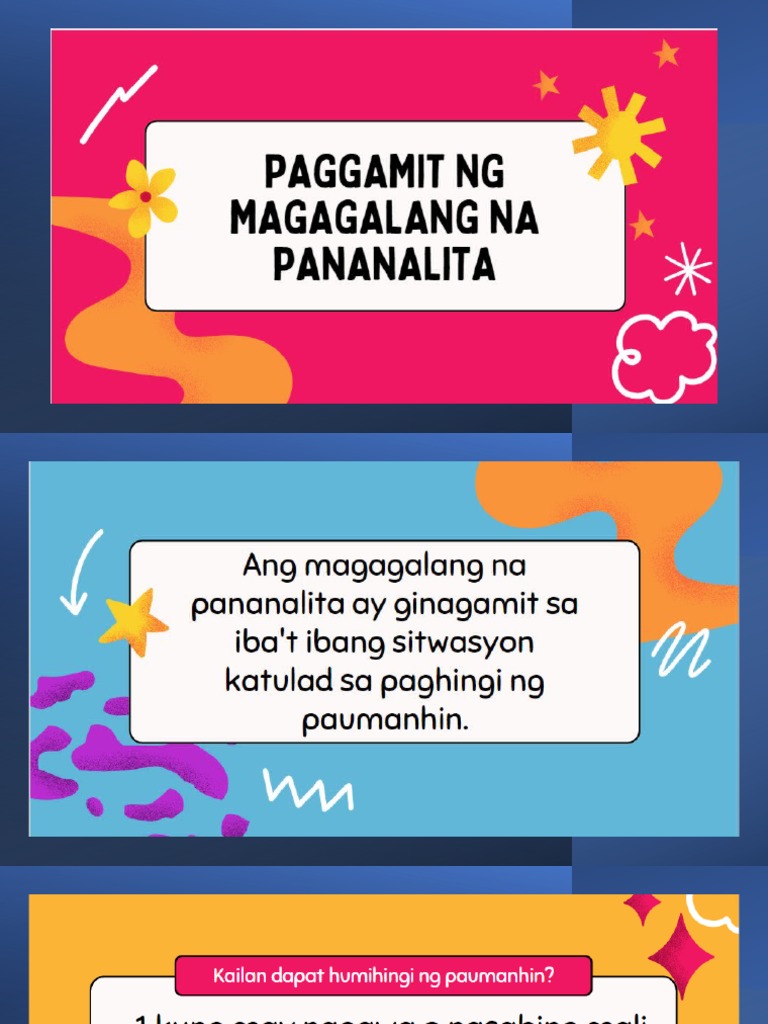 Paghingi NG Tawad o Paumanhin | PDF