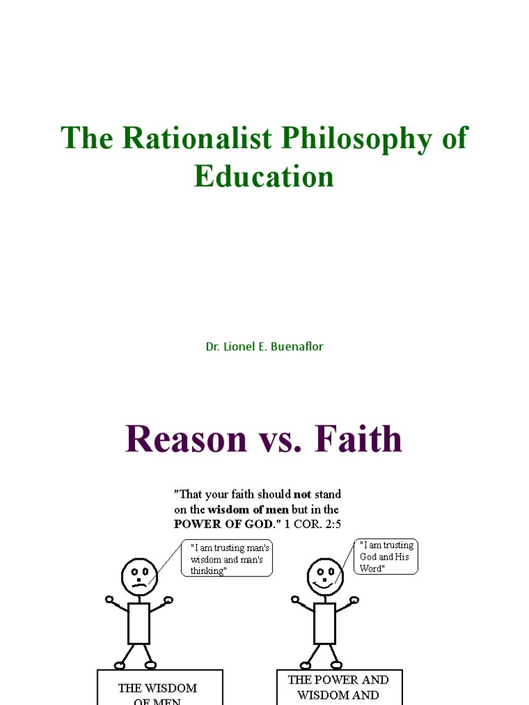 Philedu2016 05 Rationalism | PDF | Rationalism | Metaphysics Of Mind