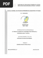 Informe Final de Practicas | PDF | Educación primaria | Salón de clases