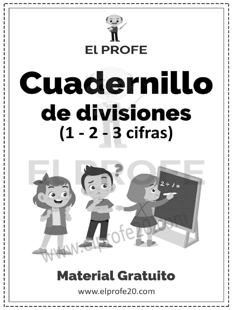 Cuadernillo de Divisiones de 1 2 3 Cifras | PDF