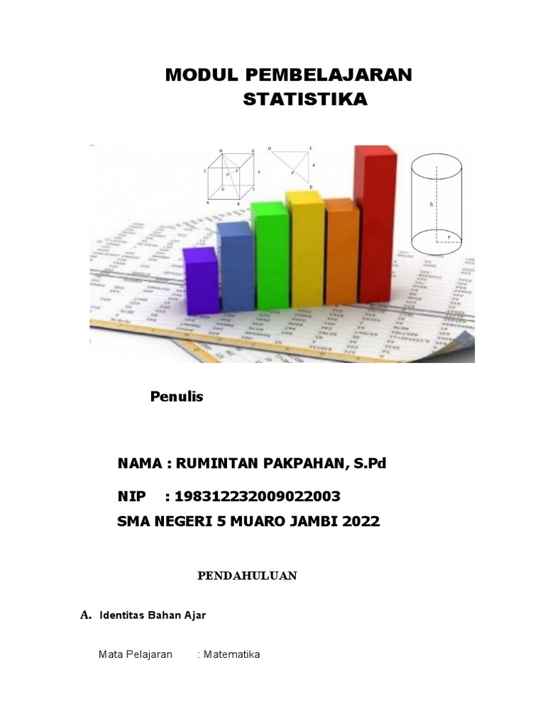 Modul Ajar Baru Statistika Pdf