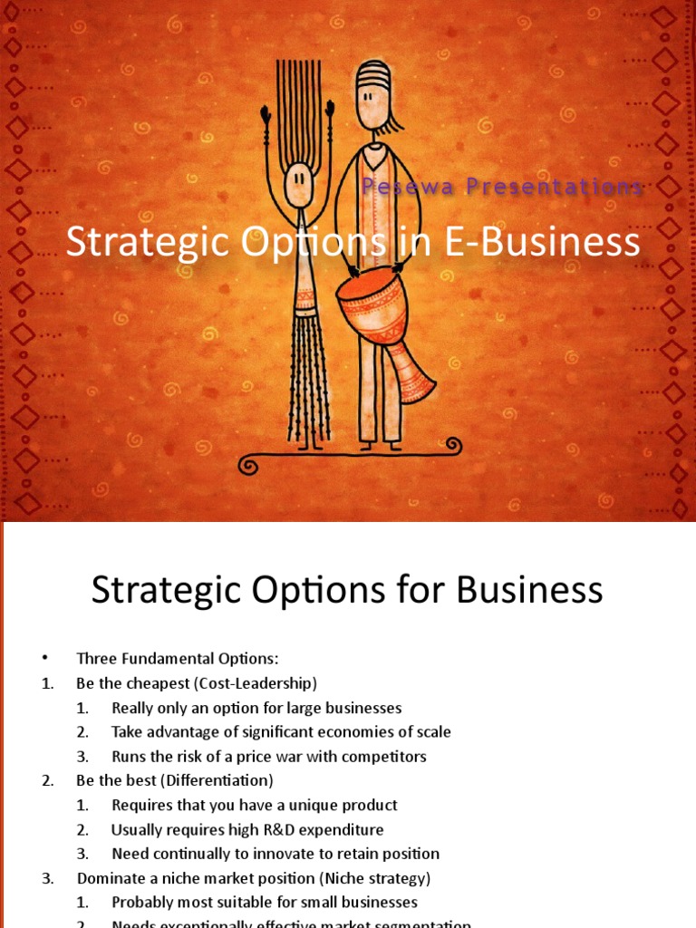 Strategic Options in E-Business: P Esewa Presentations | PDF | Value Chain | E Commerce