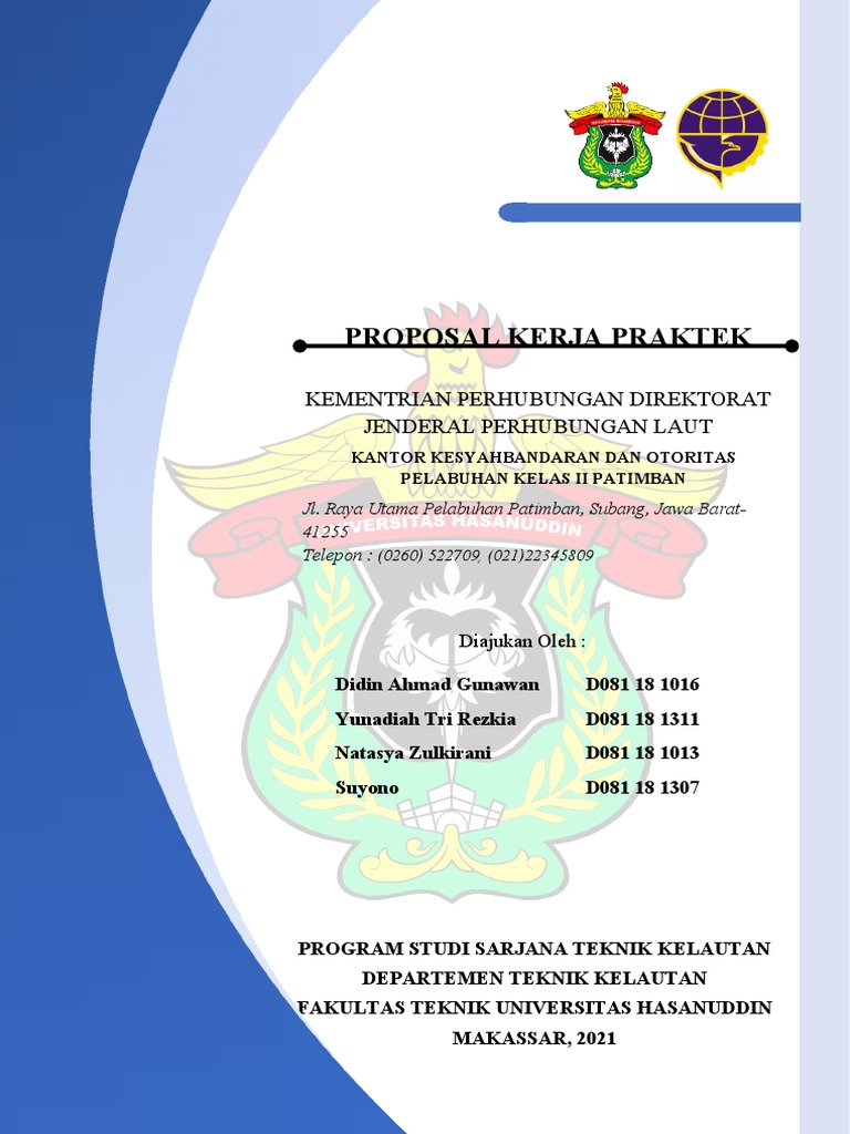 Proposal KP Tanjung Priok - PAK CP | PDF | Seni | Teknologi & Rekayasa