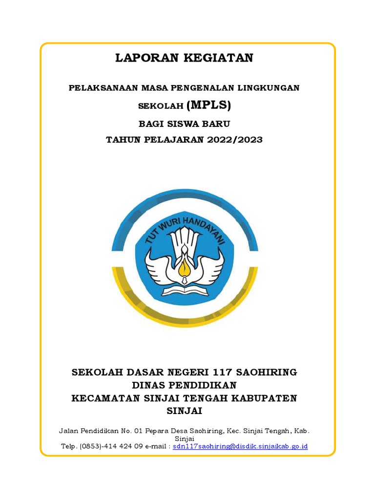 Laporan Kegiatan MPLS | PDF