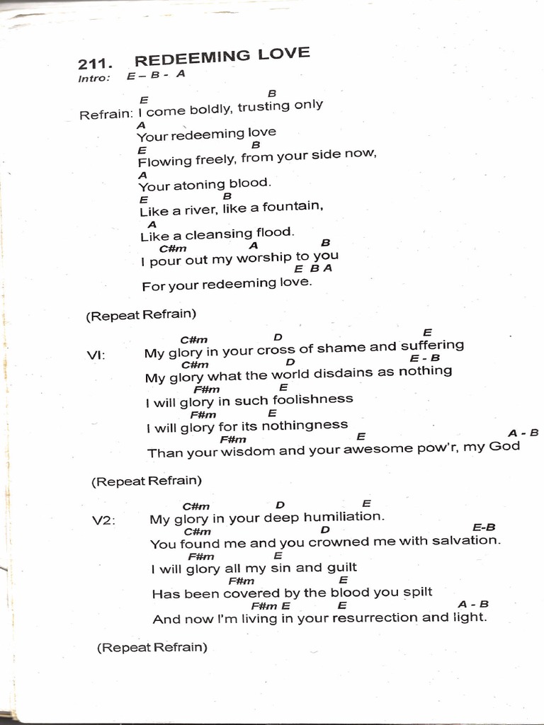 Redeeming Love | PDF